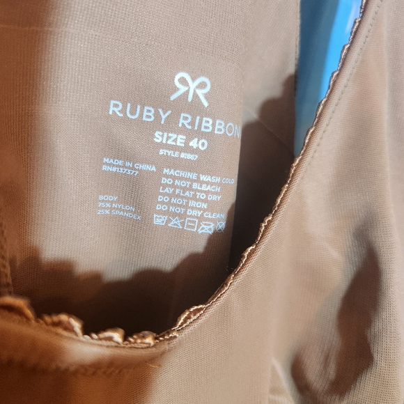 Ruby Ribbon | Intimates & Sleepwear | Ruby Ribbon Size 4 Heritage Brown ...